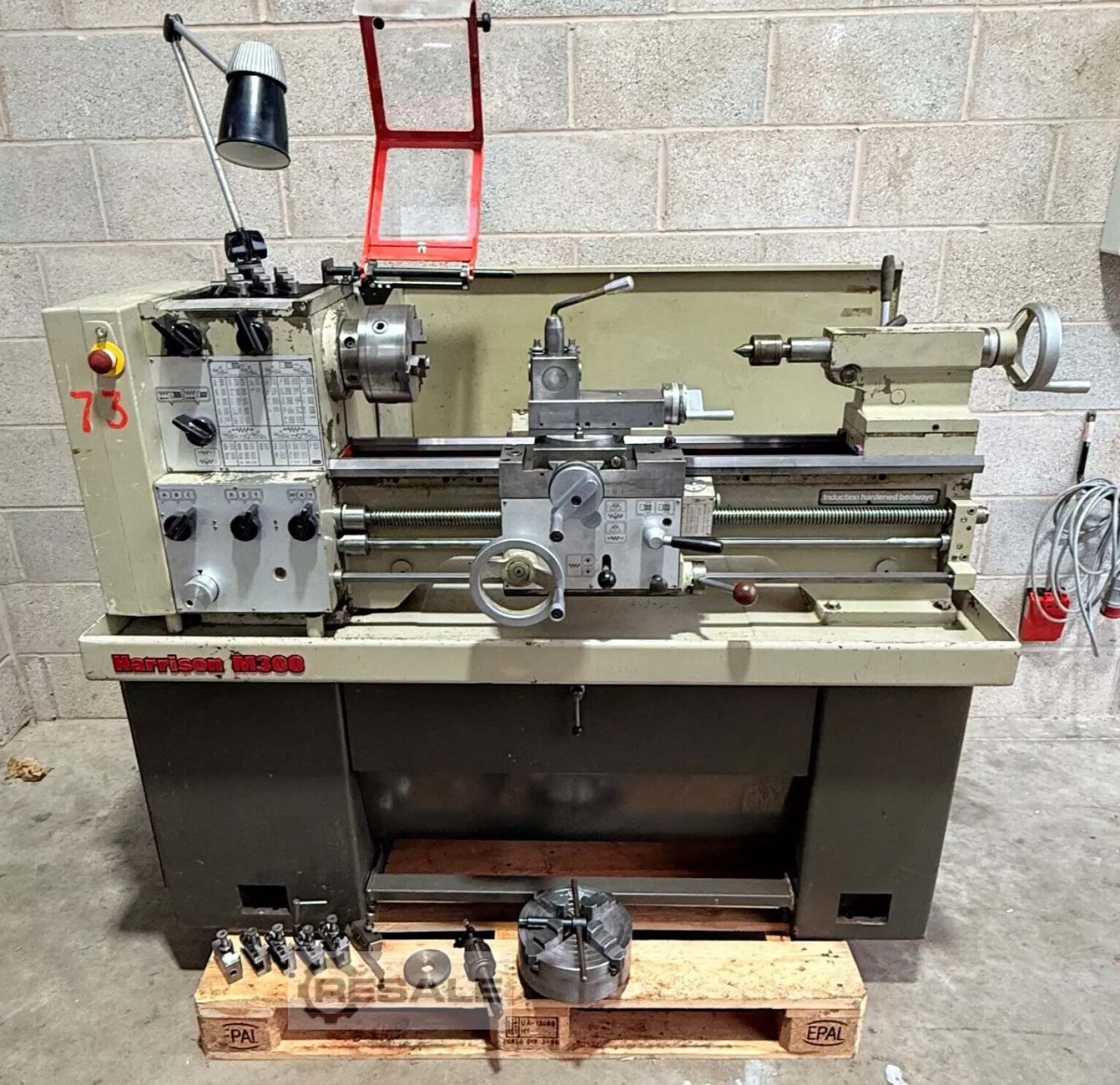 harrison-m300-screw-cutting-metal-lathe-cutting-off-machines used ...